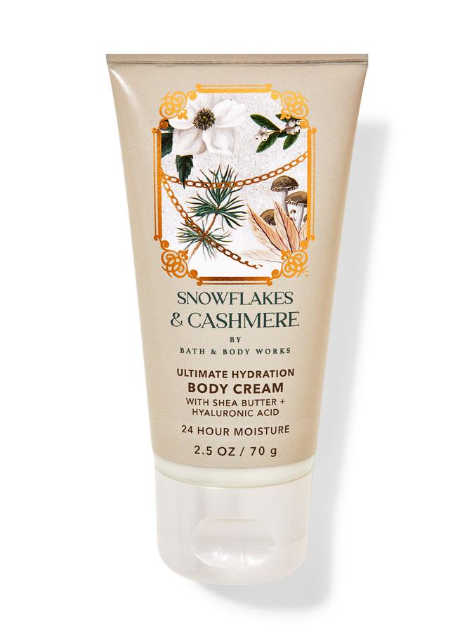 Buy Snowflakes & Cashmere Travel Size Body Cream - Bath & Body Works ...