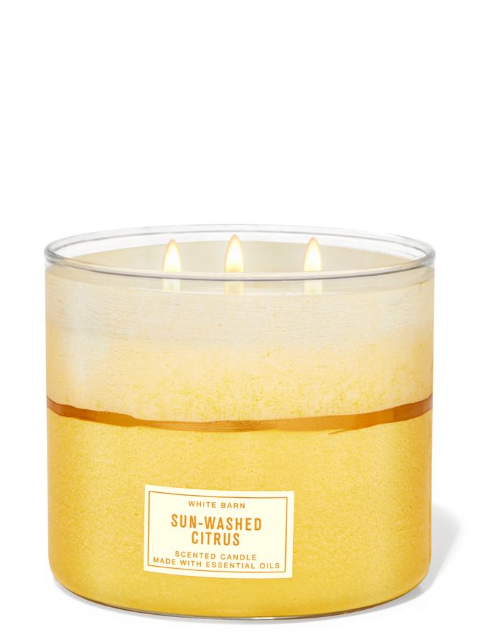 Buy Sun-Washed Citrus 3 Wick Candle Online at Bath and Body Works-26206122