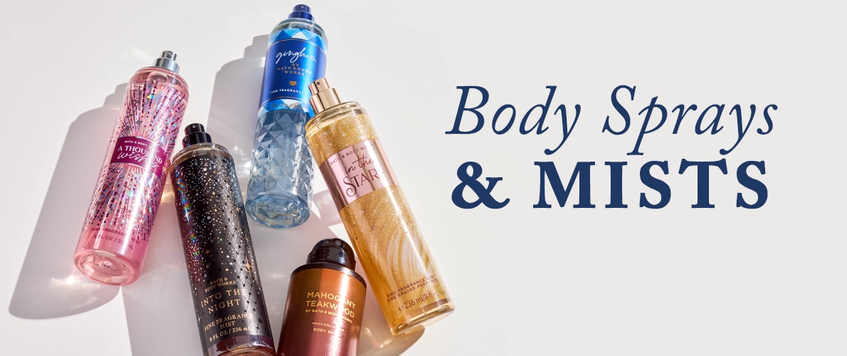 Shop Fine Fragrance Body Sprays & Mists Online | Bath and Body Works India